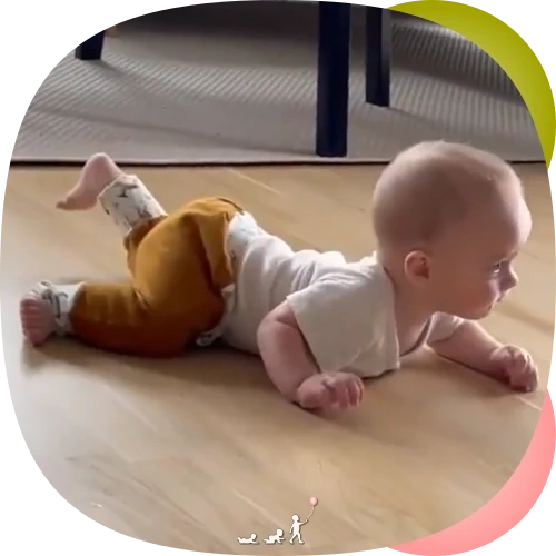 Asymmetrical Belly Crawling » DeveloBaby